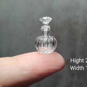 5 Glasses Bottles and Table Glass for Dollhouse Miniature or Collection ...