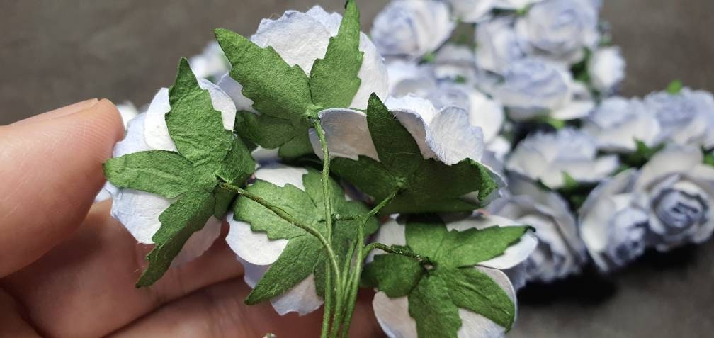 50 Light Purple Color Paper Roses for Decorate Your Home - Etsy