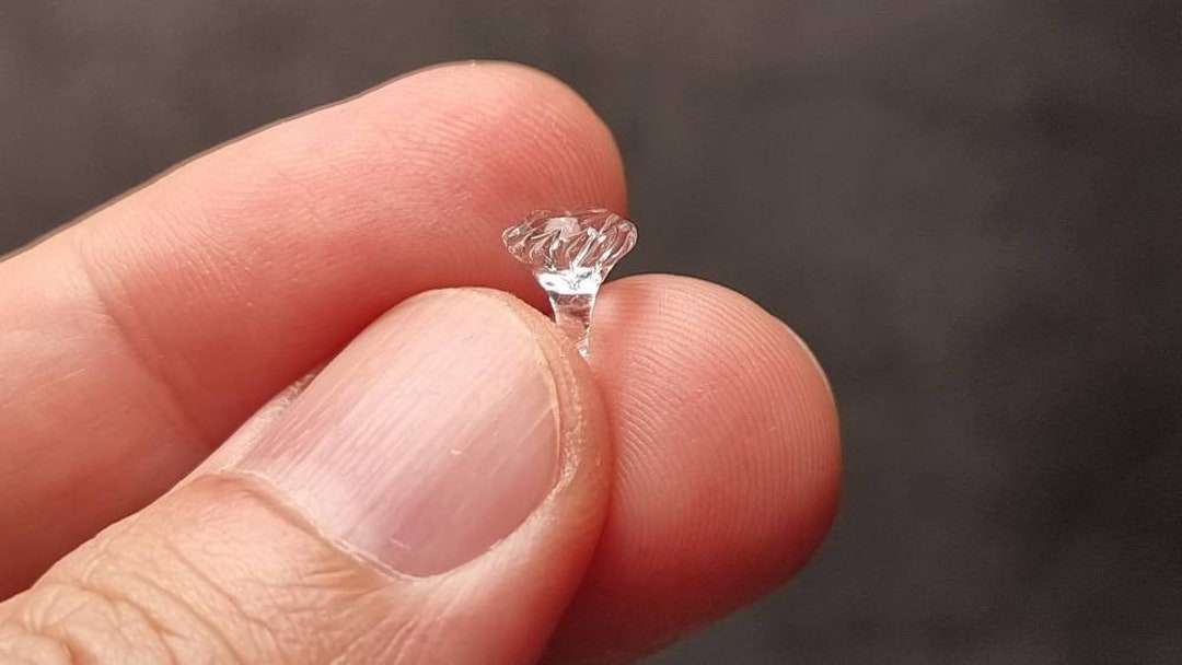 Diamond-shaped Glass for Dollhouse Decoration or Collectibles - Etsy