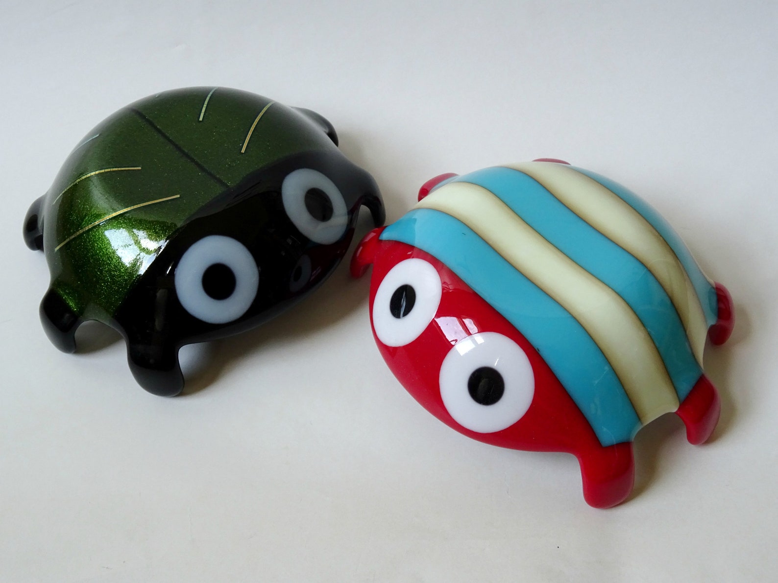Fused Glass Bugs, Ladybird, Bumblebee, Bee, Beetle, Garden Ornament ...