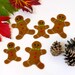 Fused Glass Gingerbread Man, Christmas Tree Decoration, Christmas Gift ...