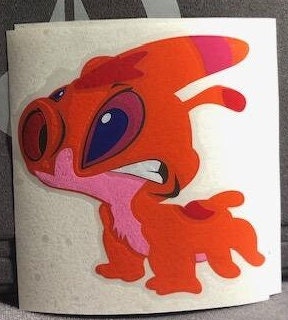 Splodyhead From Lilo and Stitch. 4.5x4.6 Inches - Etsy