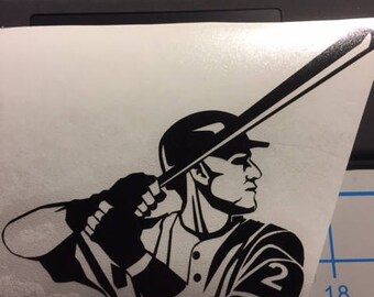 Derek Jeter Yankees Captain Car Decal Laptop Sticker Yankees - Etsy