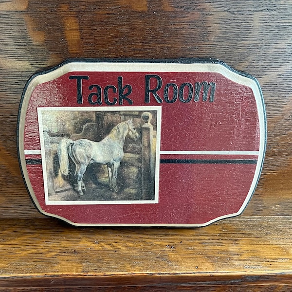Tack Room Sign - Etsy