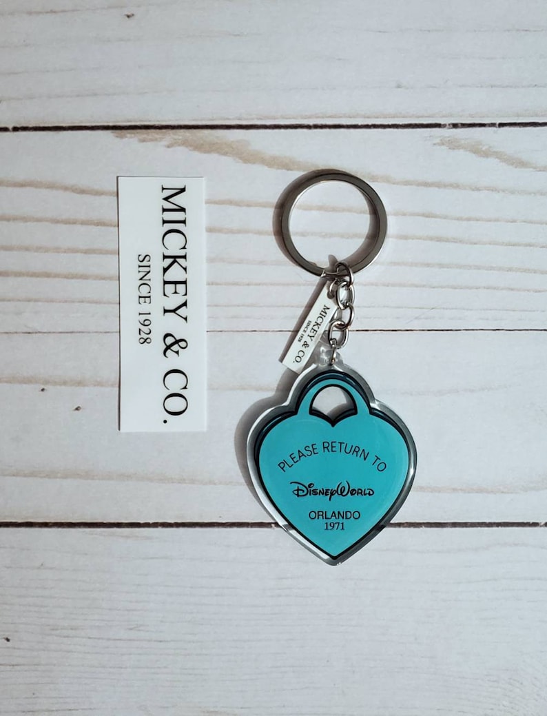Bicoastal Magic Double-sided Keychain | Theme Park Souvenir | Park ...
