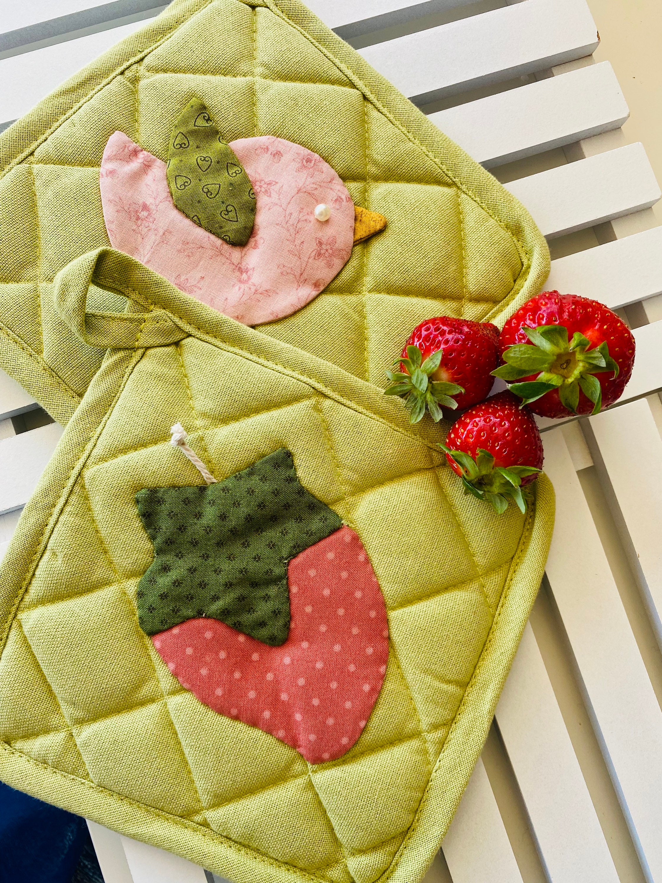 Heart Pot Holder In The Hoop