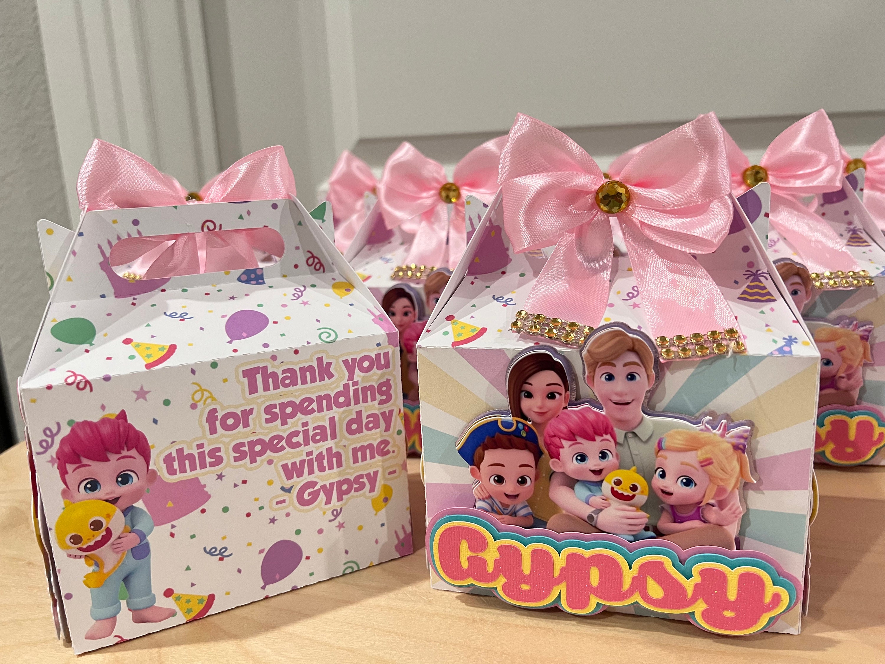 Bebefinn Favor Box / Bebefinn Birthday / Bebefinn Gable Box / Guest ...