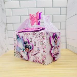 Fairy Favor Boxes 3D / Birthday Gift Boxes / Guest Gift Bags ...