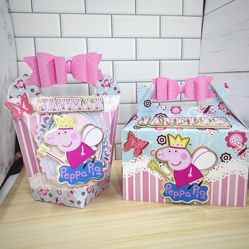 Peppa Pig Favors - Etsy