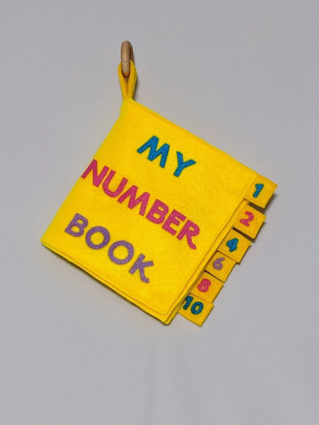 My Number Book | Christmas Gift, Hanukkah Gift, Montessori, Toddler ...