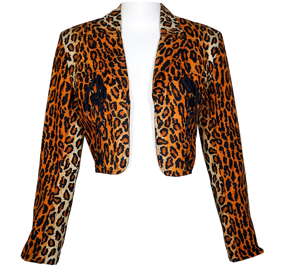 Patrick Kelly 1989 Cheetah Jacket - Etsy
