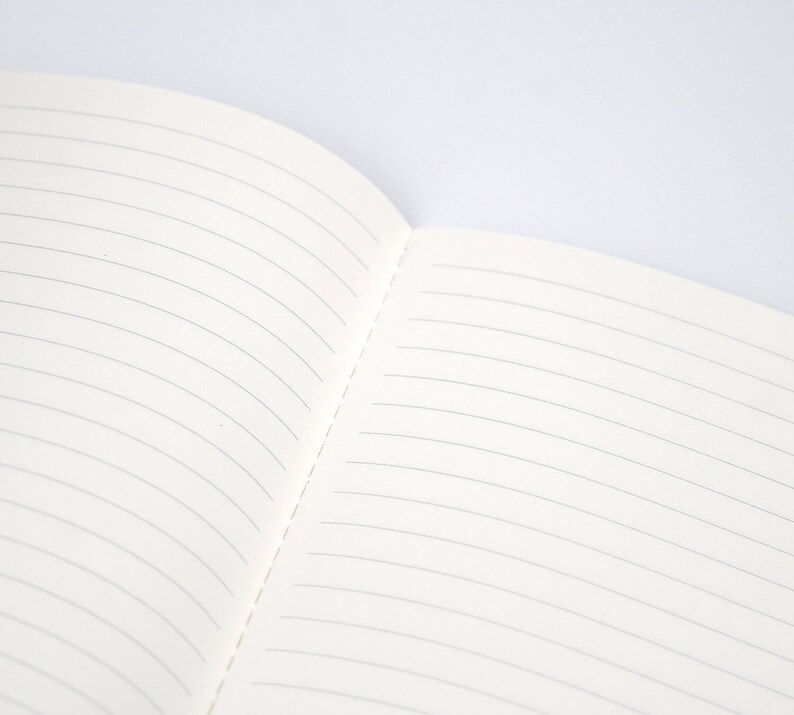 Space Notebook Lined Paper Ocean Notebook Time to Wander - Etsy