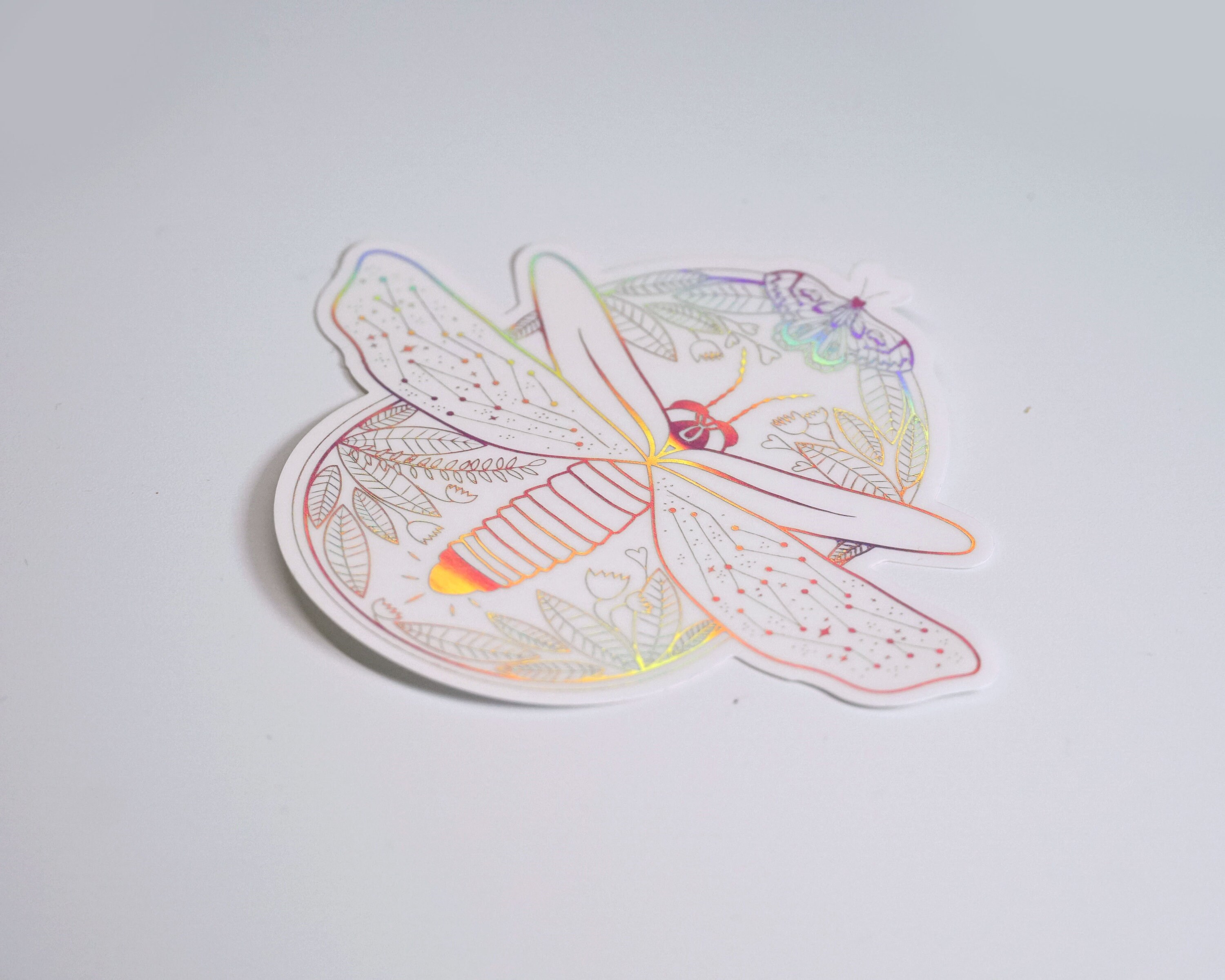 Fireflies Transparent Sticker Insect Sticker Nature Lover - Etsy