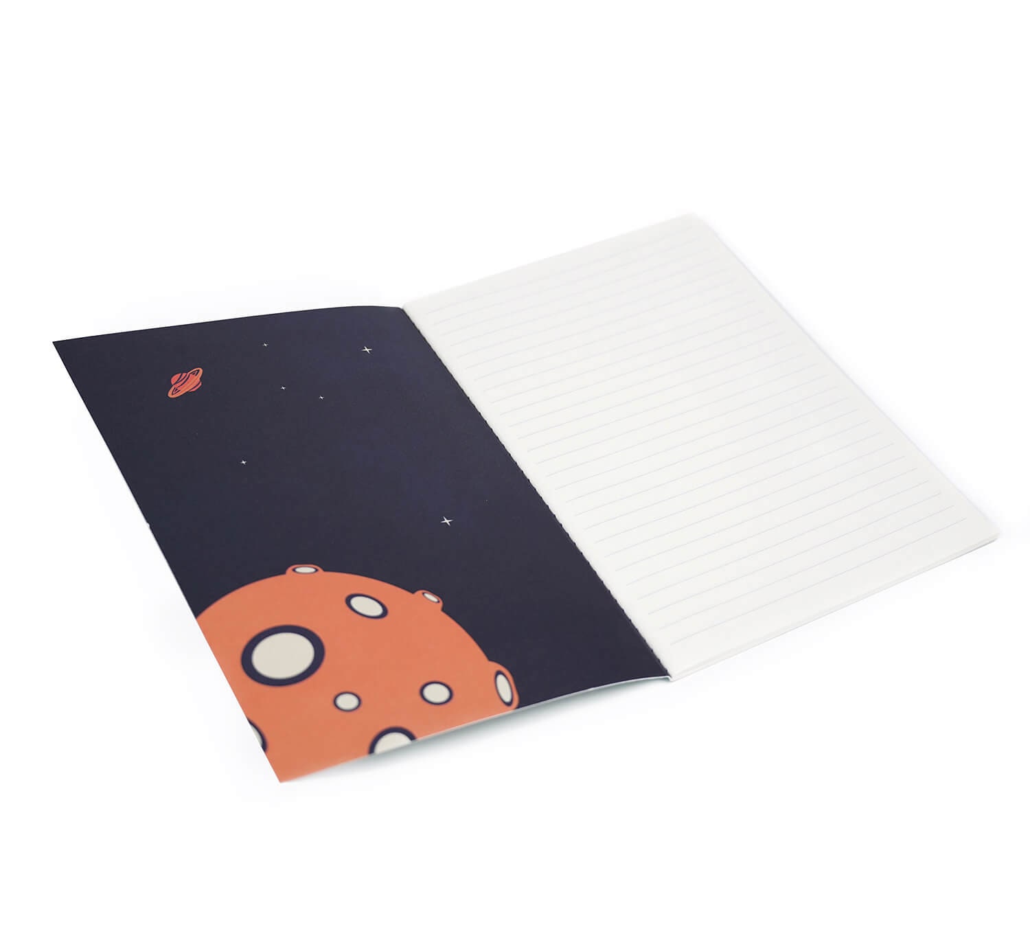 Space Notebook Space Animals Lined Paper Space Notebook - Etsy