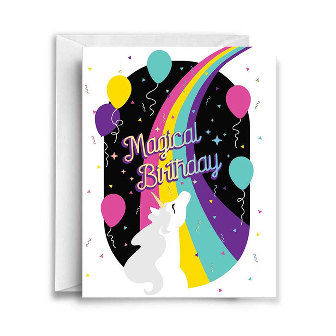 Birthday Greeting Card Unicorn Greeting Card Unicorn - Etsy