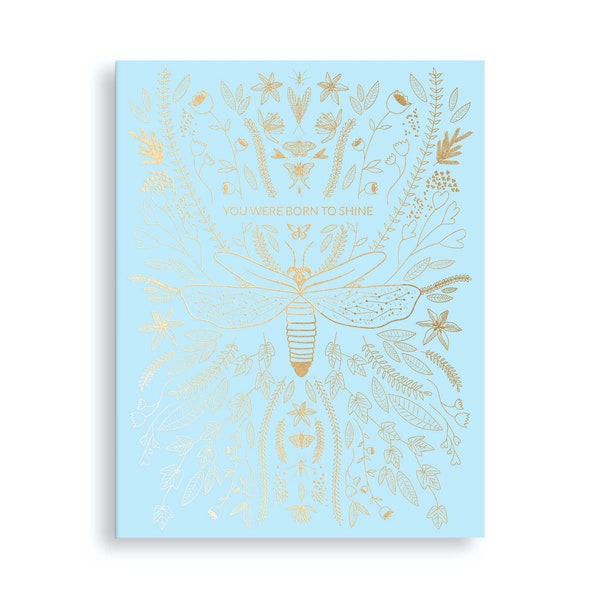 Firefly Greeting Card - Etsy