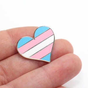 Transgender Pride Pin, Transexual Pin, Gay Lapel Pin, Trans Flag Pin ...