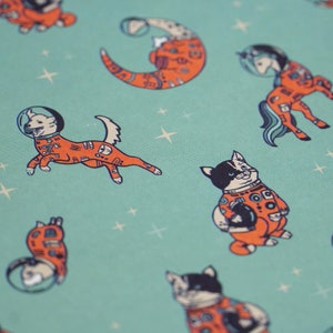Space Notebook, Space Animals, Lined Paper, Space Notebook, Stationery ...