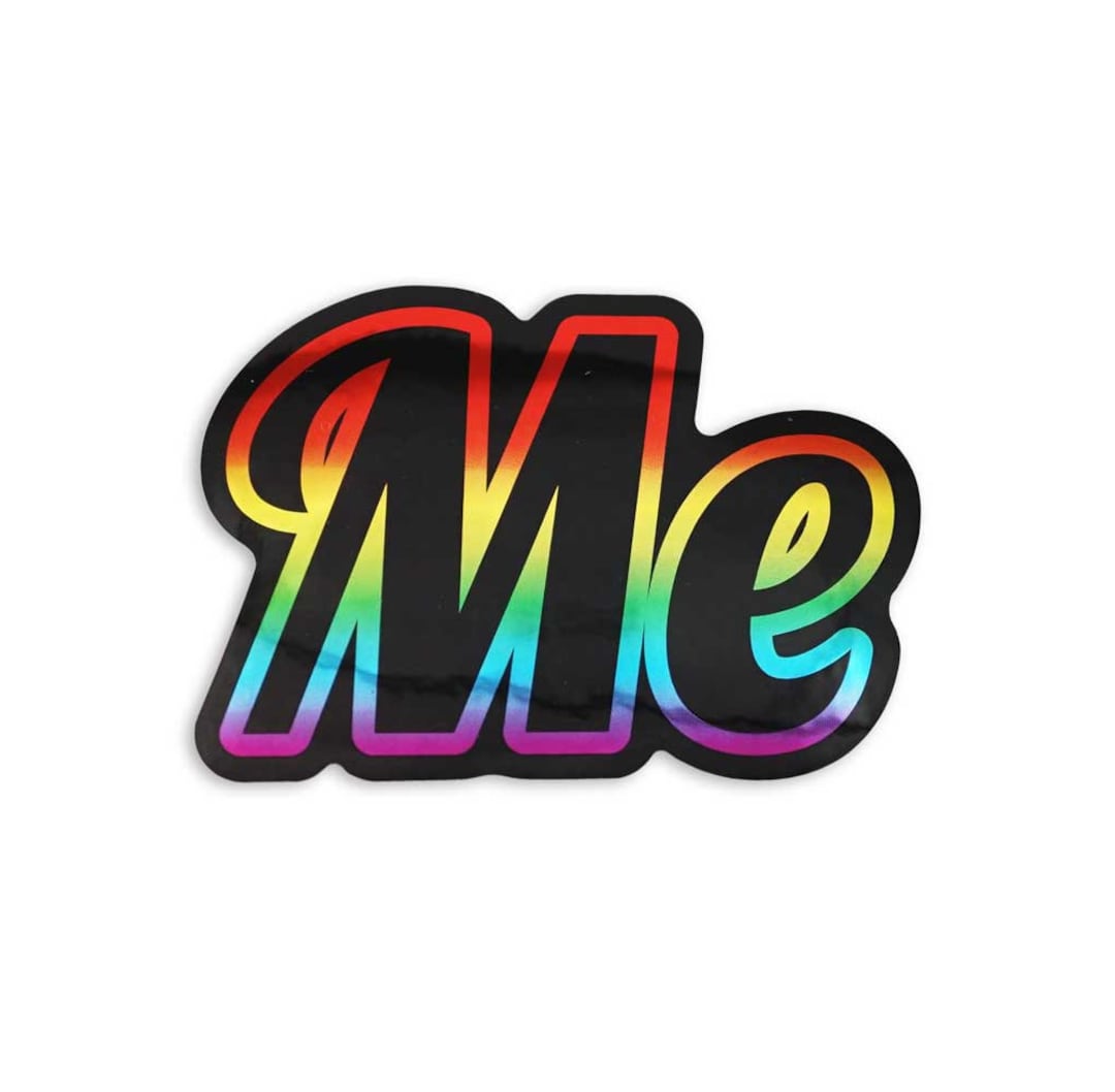 Pride Decal Sticker, ME Sticker, Rainbow Sticker, Gay Sticker, Lgbtq ...