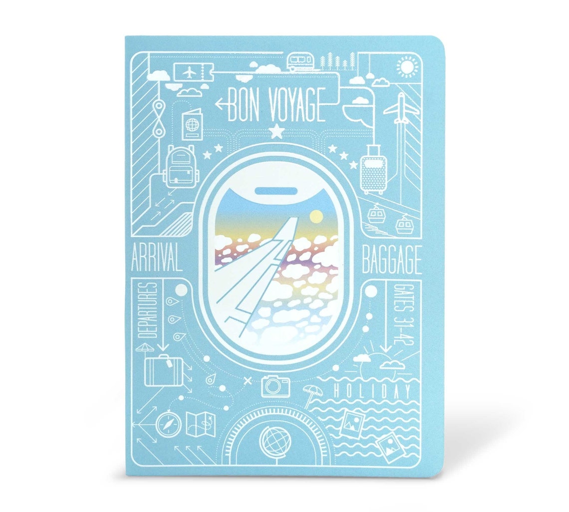 Airplane Journal Mini Journal Airplane Notebook Travel | Etsy