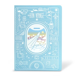 Airplane Journal, Mini Journal, Airplane Notebook, Travel Notebook ...