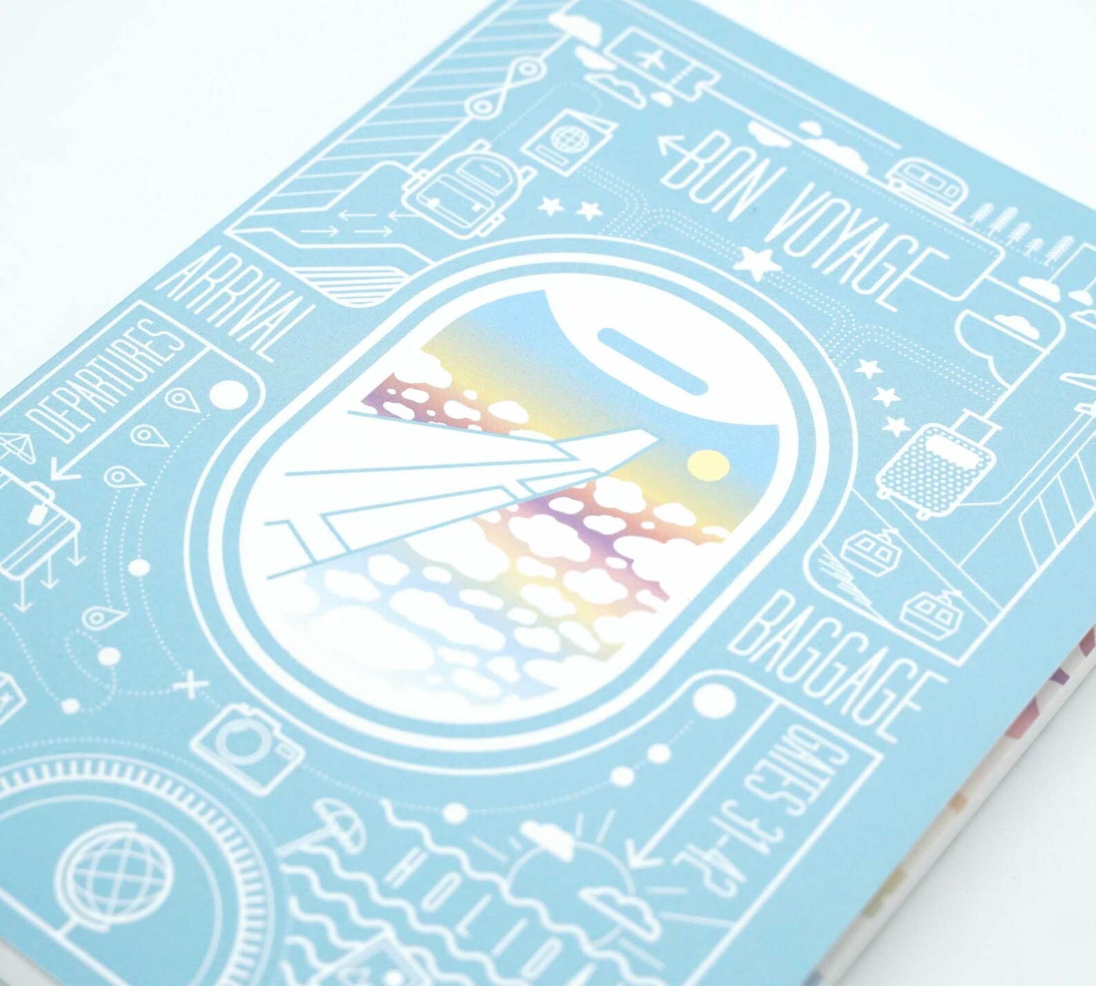 Airplane Journal Mini Journal Airplane Notebook Travel | Etsy