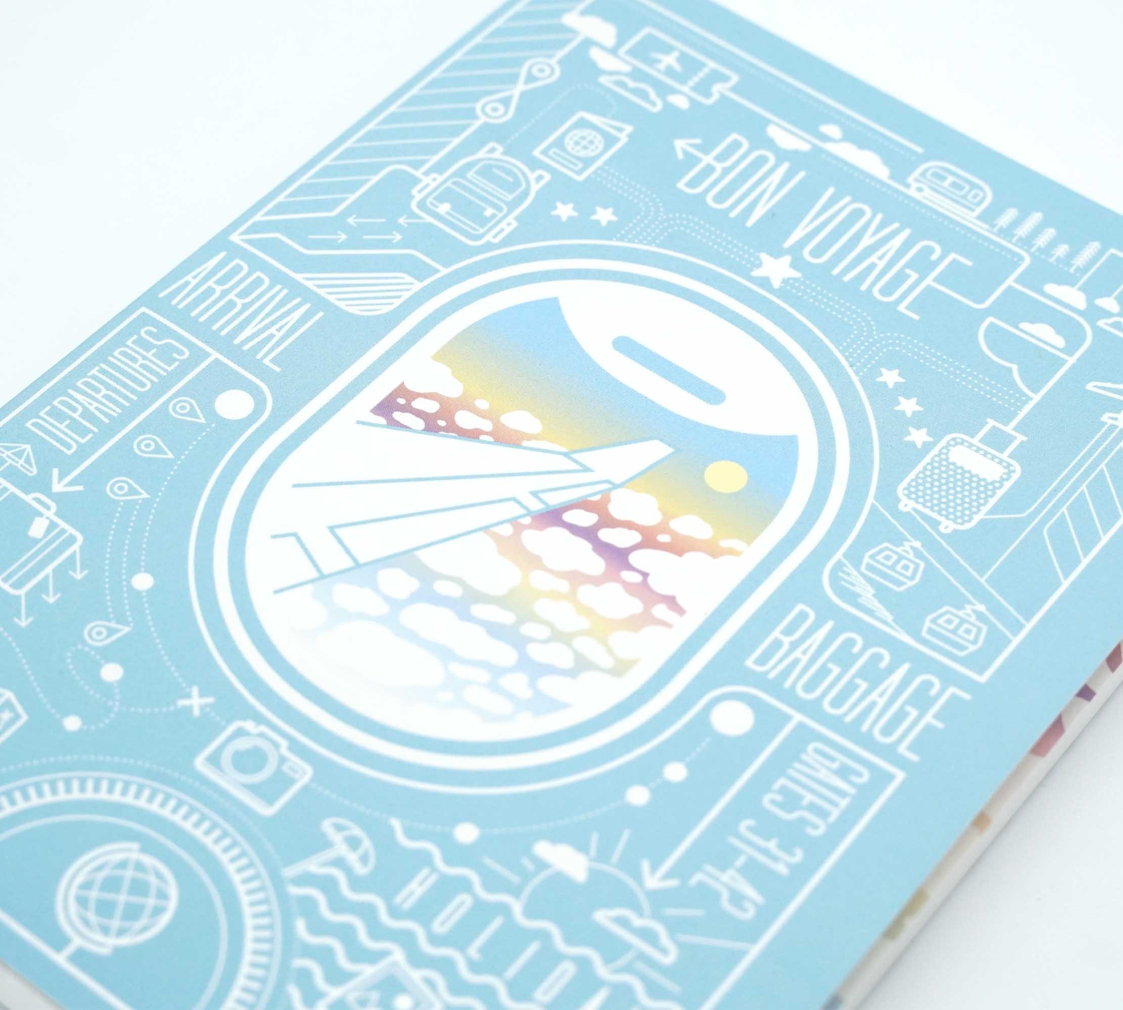 Airplane Journal Mini Journal Airplane Notebook Travel | Etsy