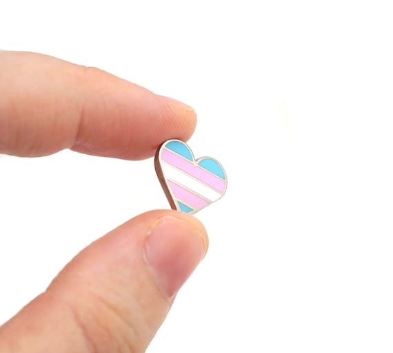 Tiny Transgender Pride Pin Transexual Pin Gay Lapel Pin Etsy Canada