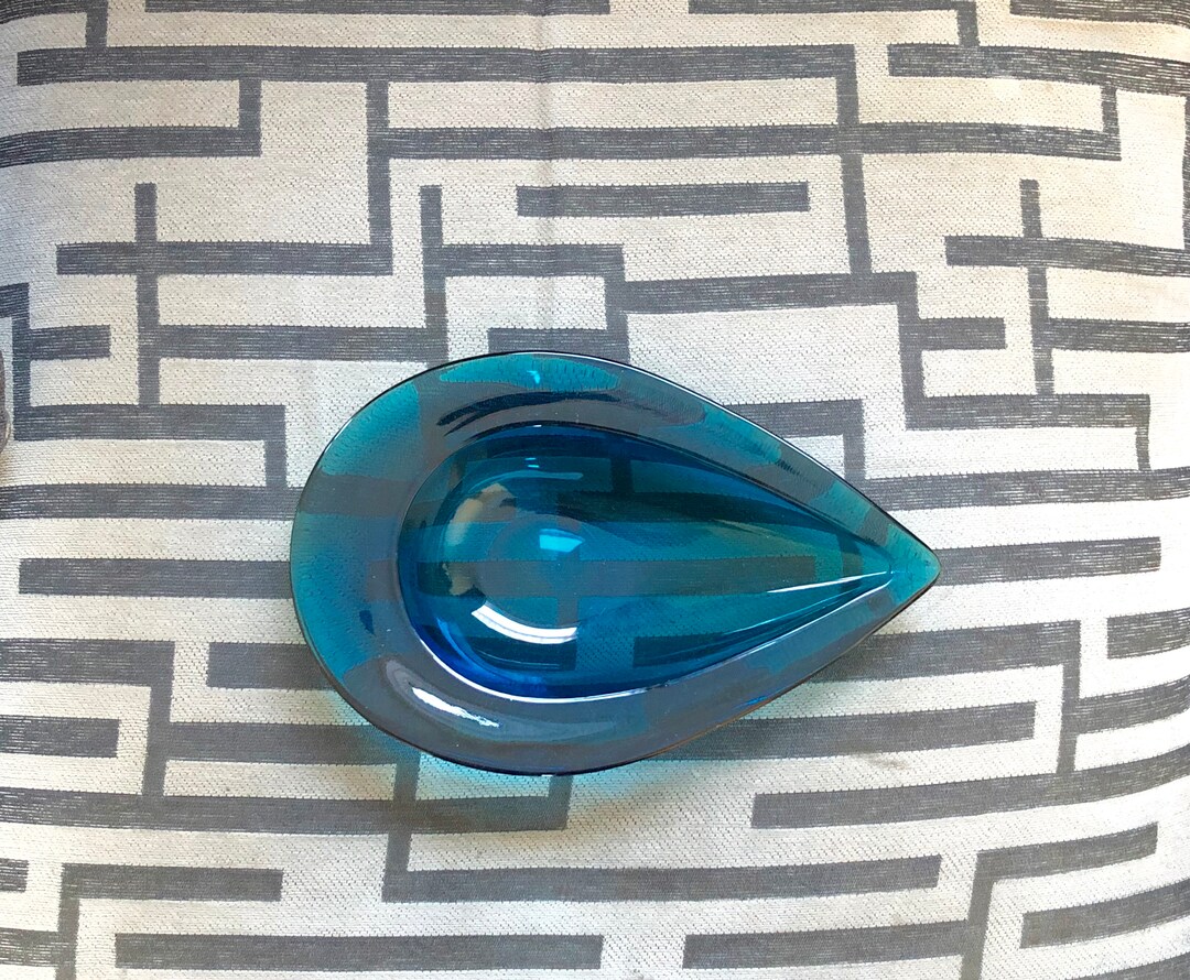 Mid Century Sasaki Japanese Art Glass DENJI TAKEUCHI Teardrop - Etsy