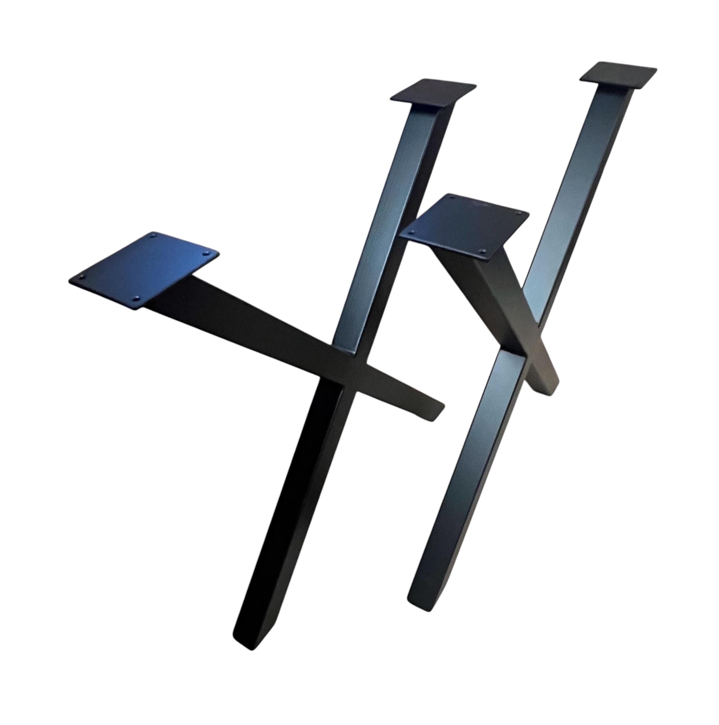 X-style Steel Table Legs, Model X001 - Etsy