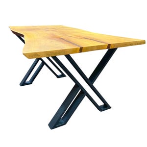 Double X Design Steel Legs for Dining Table or Office Desk - Etsy