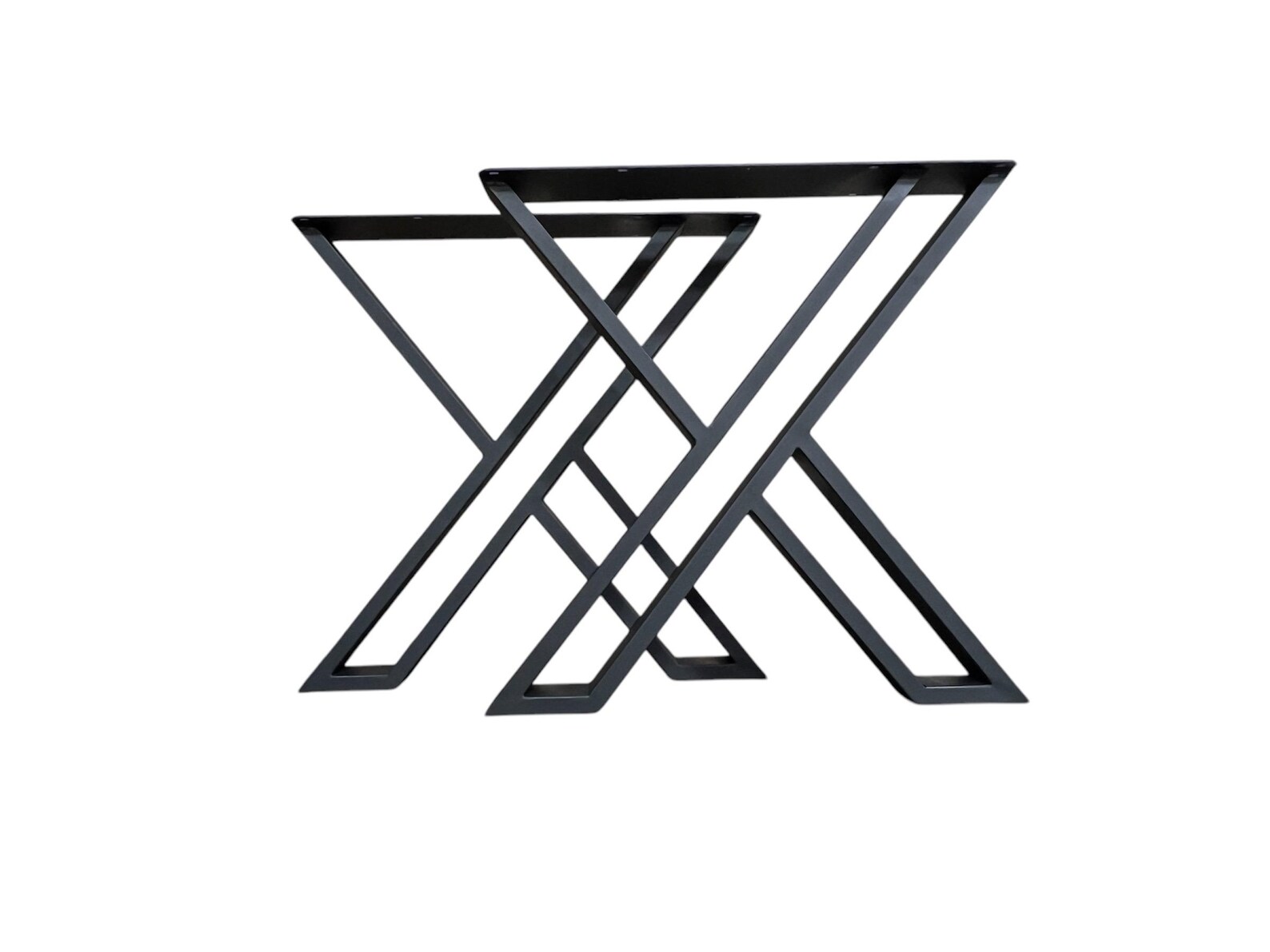 Double X Design Steel Legs for Dining Table or Office Desk - Etsy