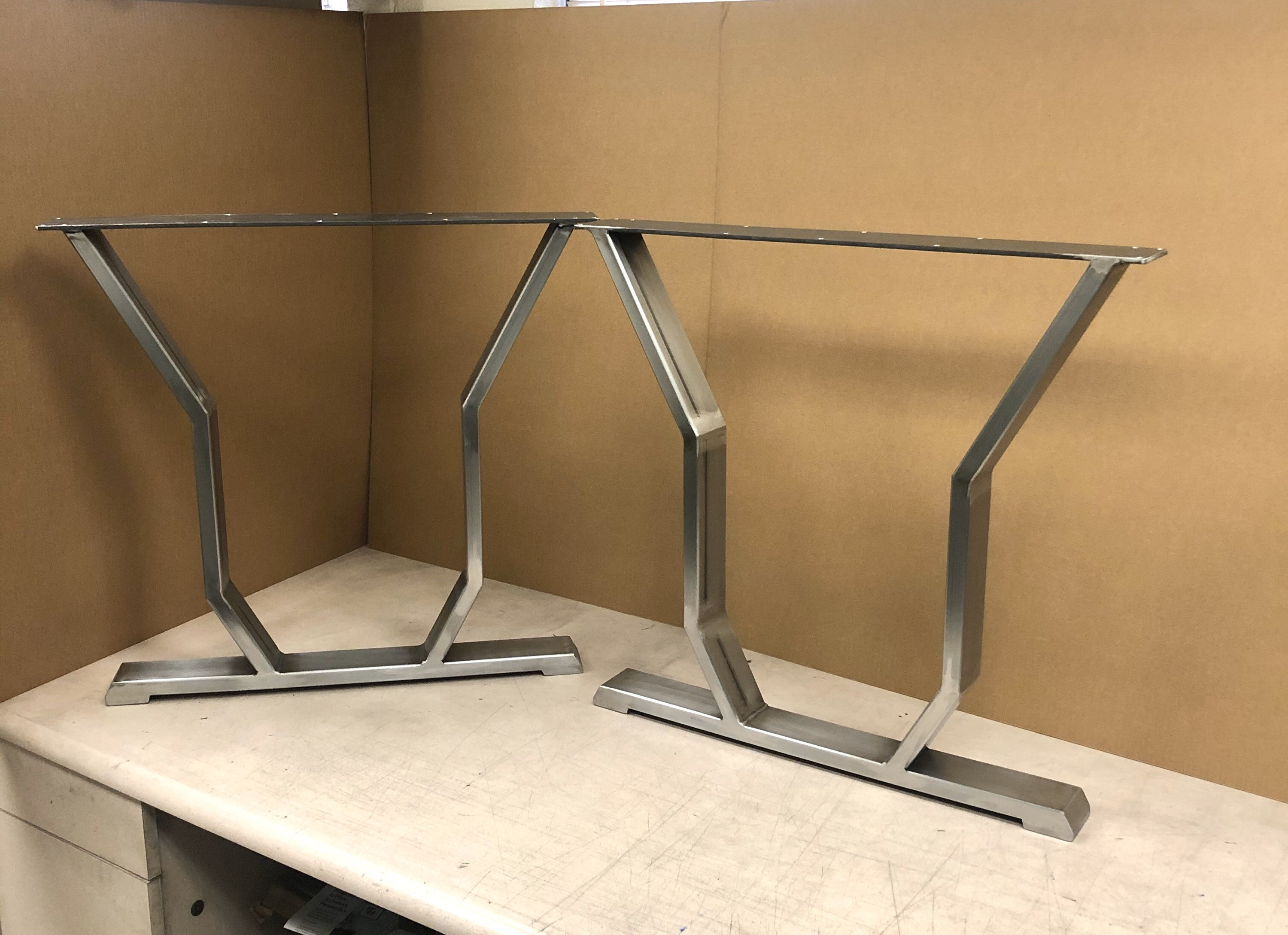 Design Style Curly V Shaped Set of 2 Legs - Etsy