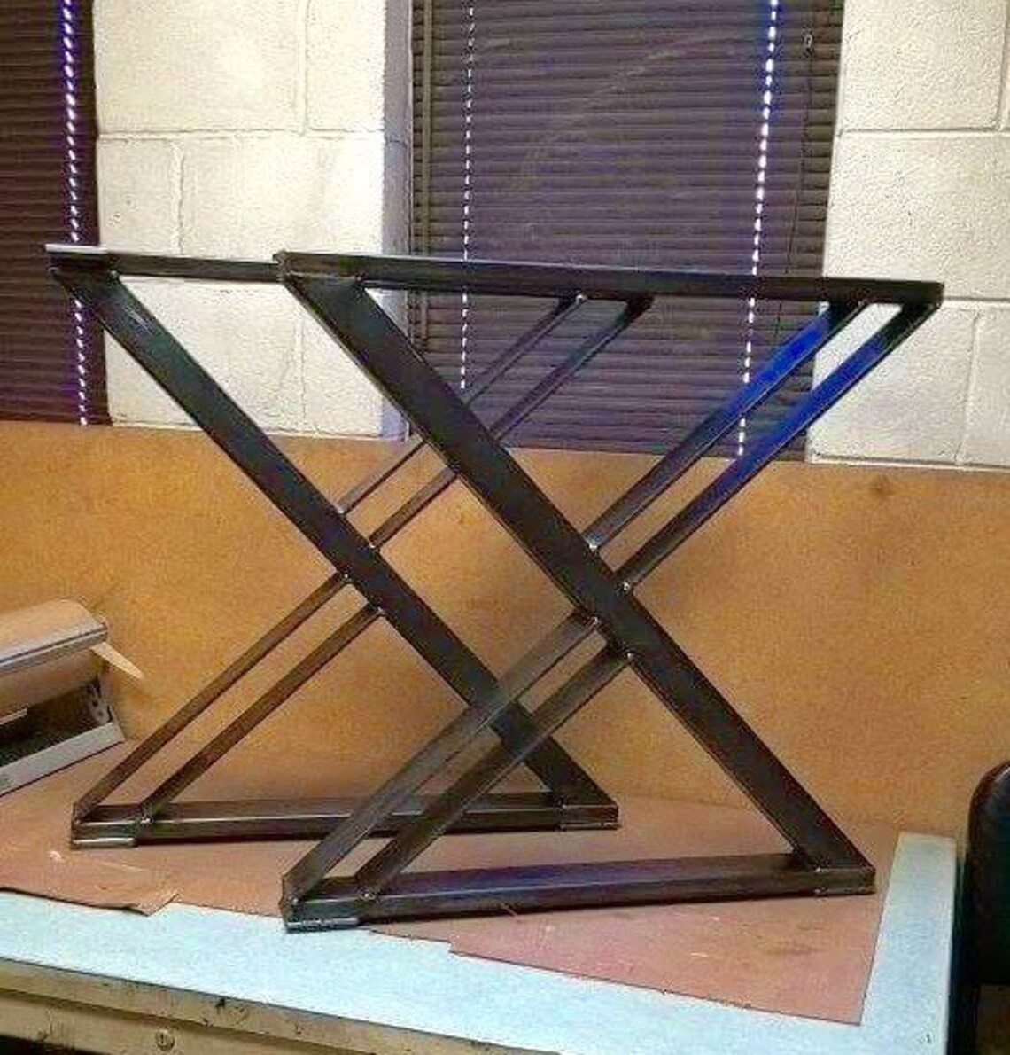 Design Dining Table x-z Style Legs Sturdy | Etsy Canada