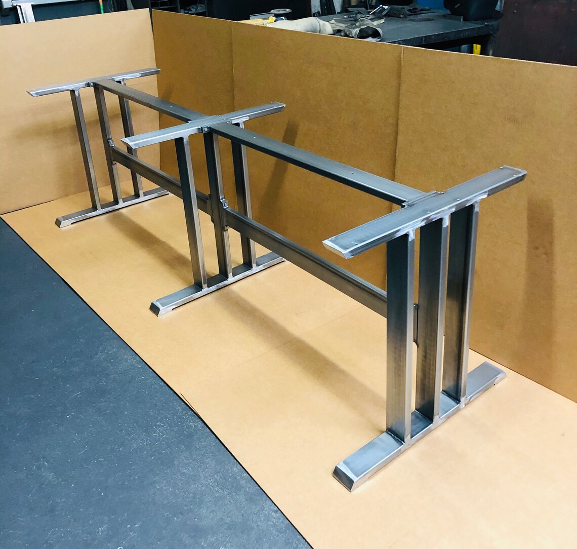 Conference Table Base Heavy Duty Steel Table Base Set of 3 - Etsy