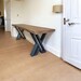 Bench Legs, X Design Steel Bench Legs - Etsy