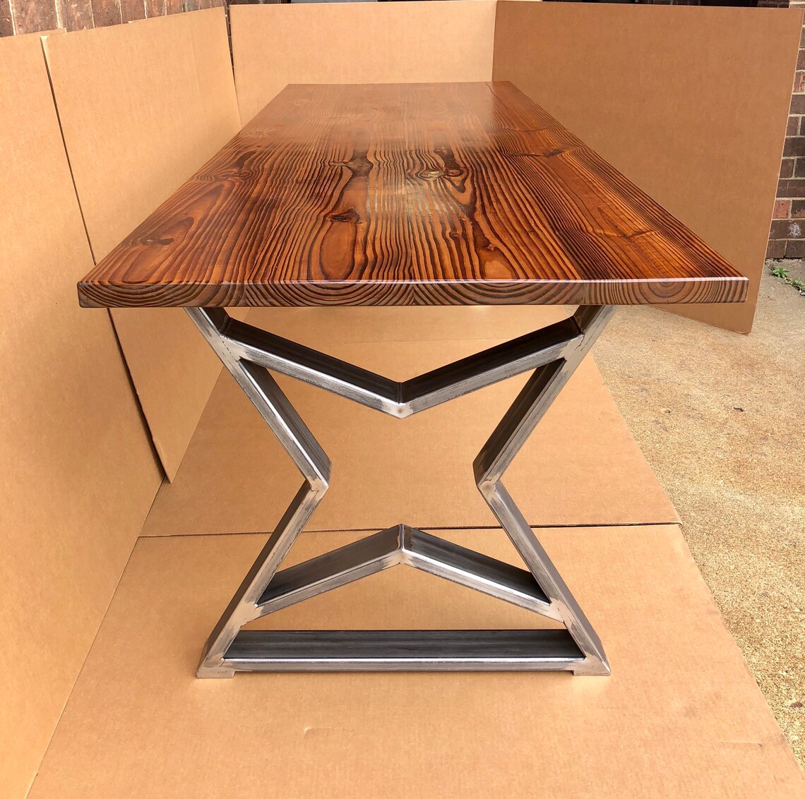 The Stars Design Dining Table Legs Industrial Steel Legs - Etsy