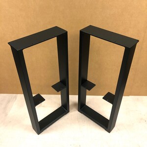 U-shaped Console Steel Legs, Set of 2 Steel Console Legs - Etsy