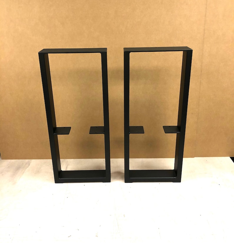 U-shaped Console Steel Legs Set of 2 Steel Console Legs | Etsy
