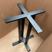 Modern Table Base for Round or Square Top - Etsy