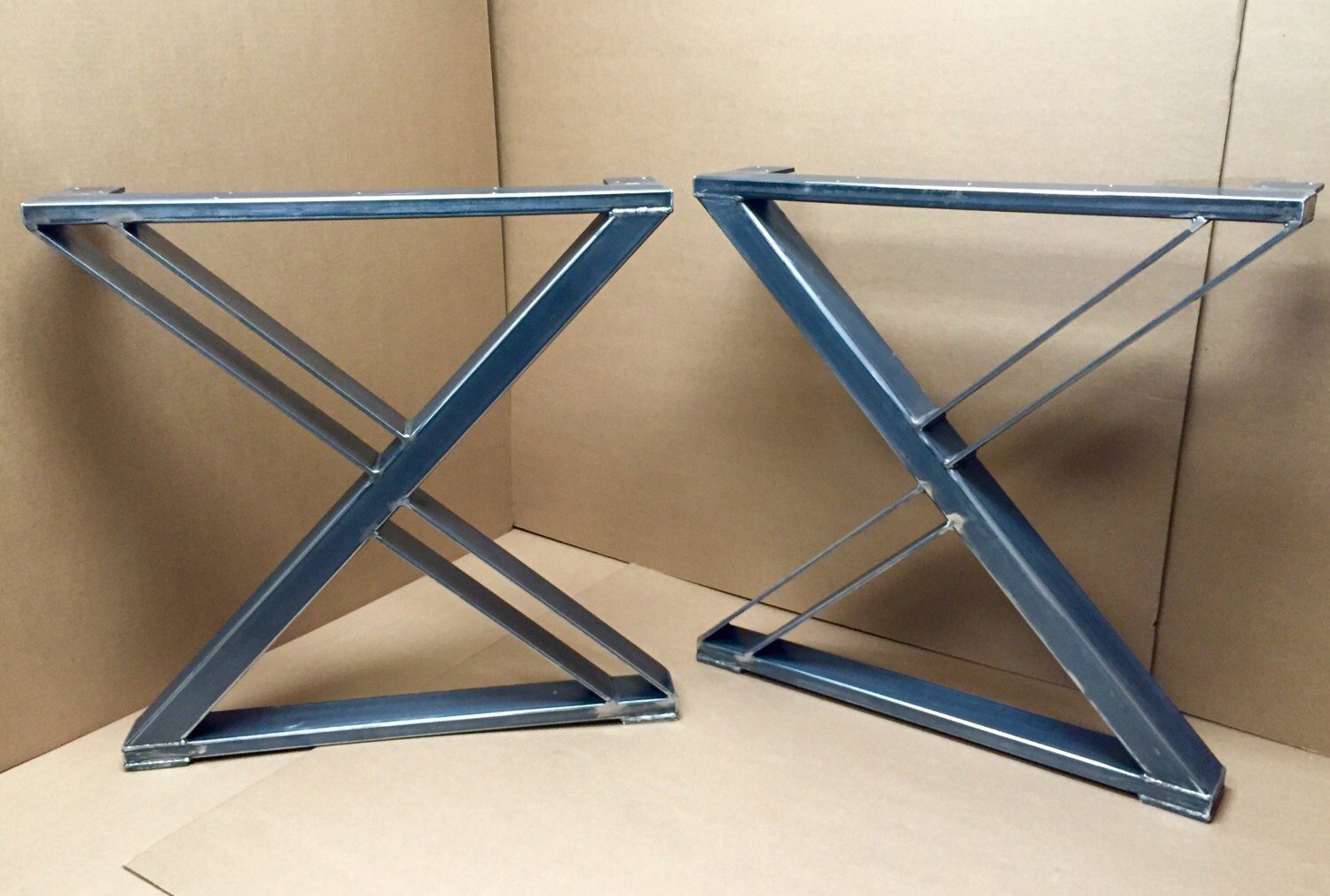 Design Dining Table x-z Style Legs Sturdy - Etsy Canada