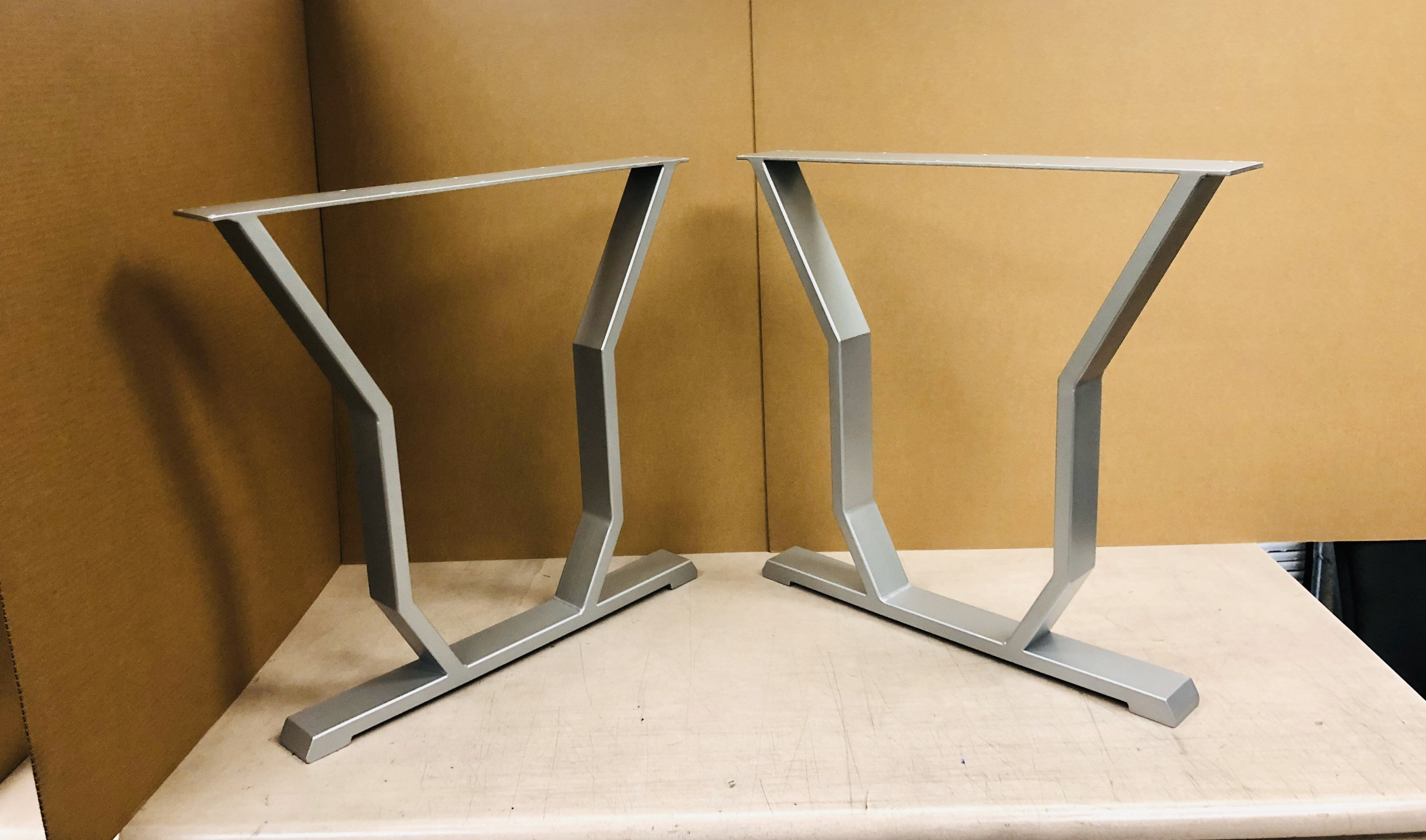 Design Style Curly V Shaped Set of 2 Legs - Etsy