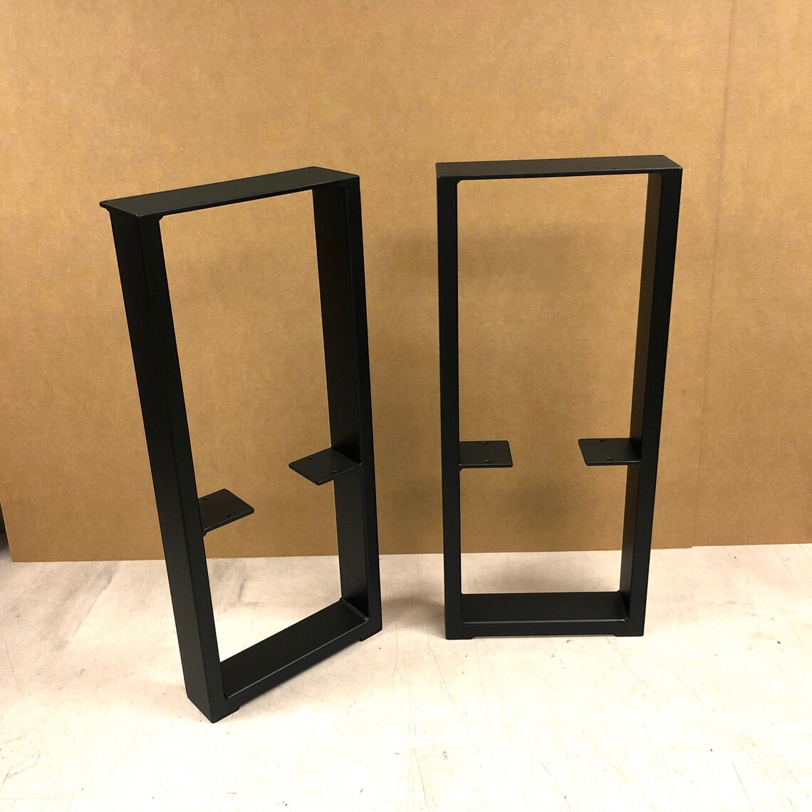 U-shaped Console Steel Legs Set of 2 Steel Console Legs | Etsy