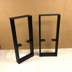 U-shaped Console Steel Legs, Set of 2 Steel Console Legs - Etsy