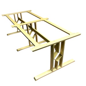 Conference Table Base, Super Heavy Duty Table Base, Set of 3 Legs With ...