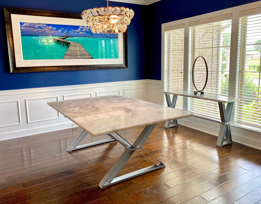 Dining Table Base x Style and Console End Table Base X Style - Etsy