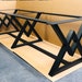 The Diamond Conference Table Base 3 Legs With 6 Braces - Etsy