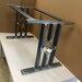 Design Dining Table Base, Three Bars With Middle Square and 2 Cross ...
