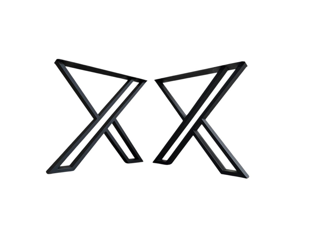 Double X Design Steel Legs for Dining Table or Office Desk - Etsy