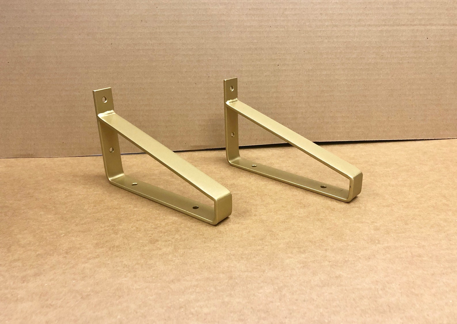 Set of 2 Brackets at 7 New Design l Shaped - Etsy